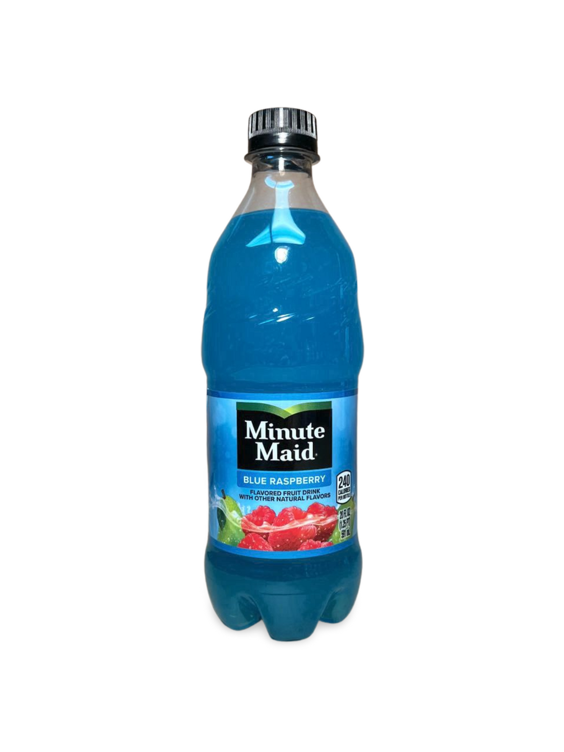 Minute Maid Blue Raspberry, 20oz, Bottles, 24 Pack – 123 Beverages