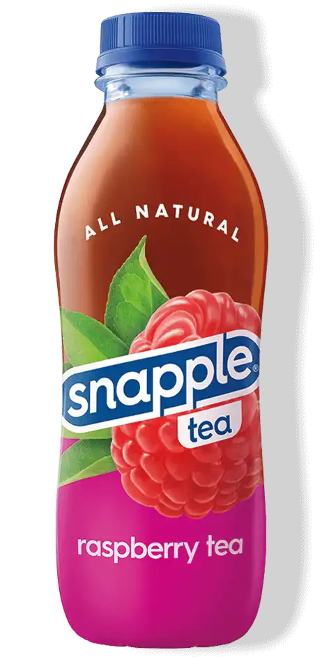 Snapple Juice Raspberry Tea, 16 Fl. Oz, 24 Pack – 123 Beverages